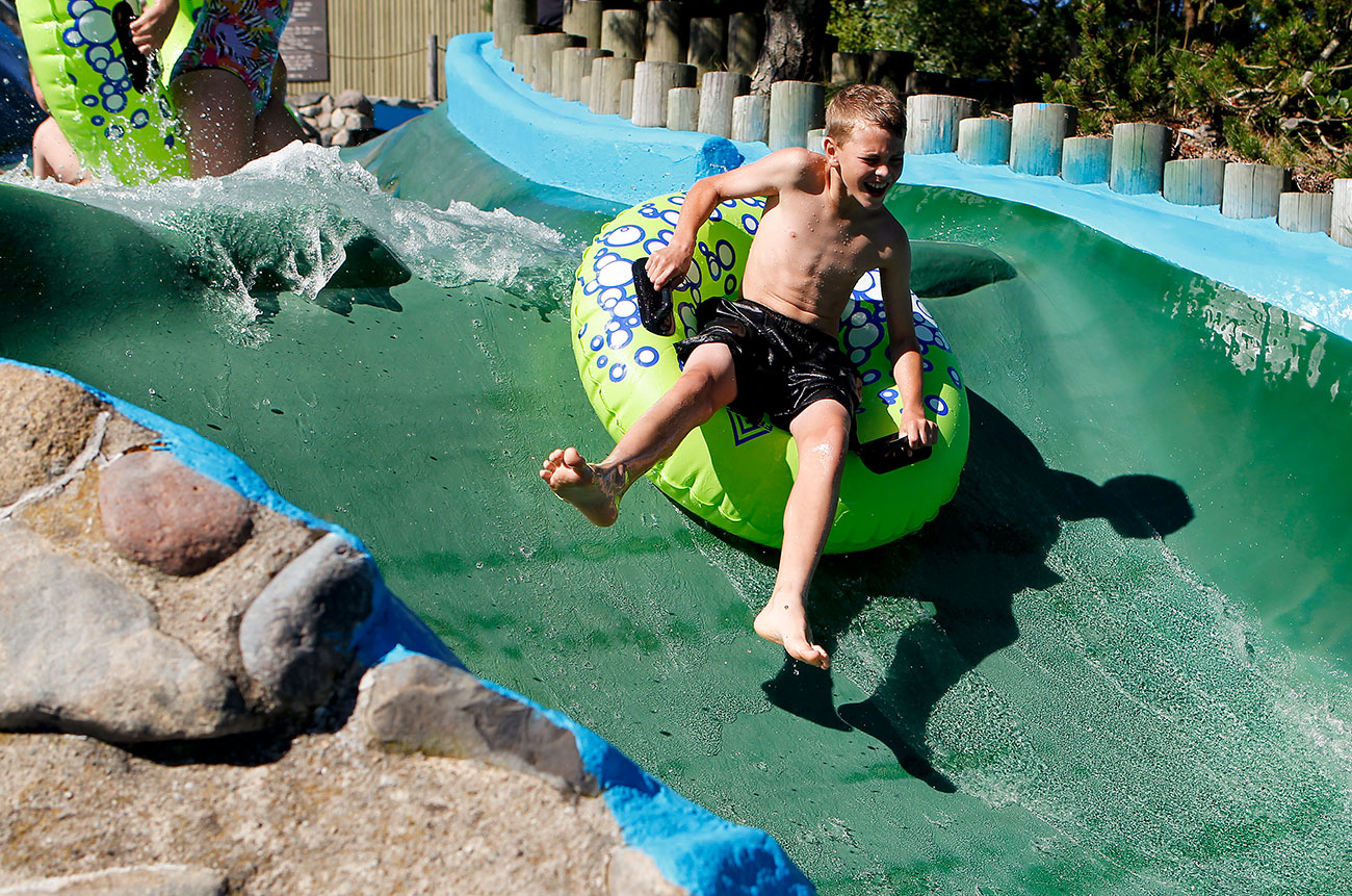 Wild River - Try the wild and fun water slide - Fårup Sommerland