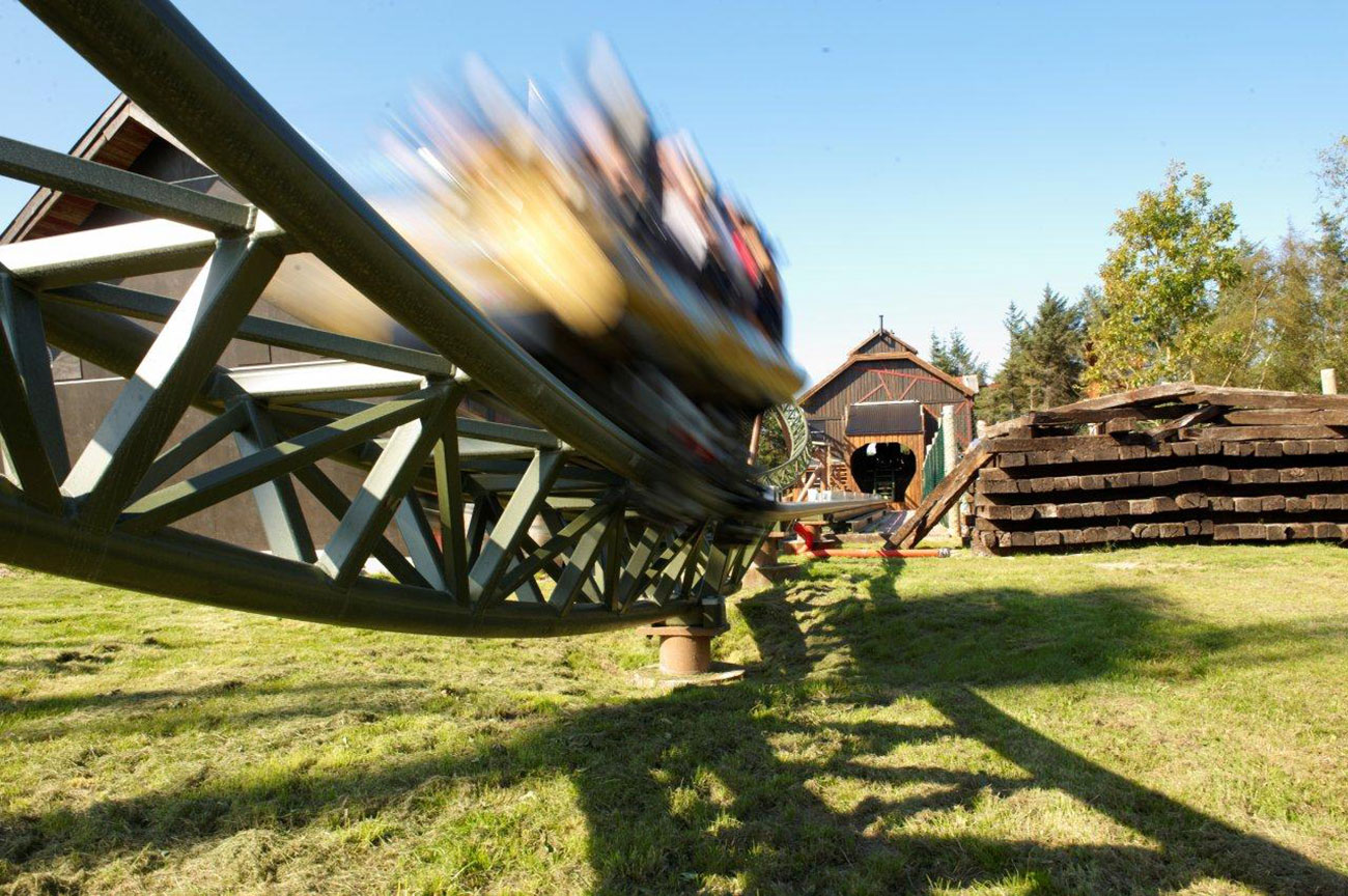 Lynet - The best roller coaster in Denmark - Fårup Sommerland