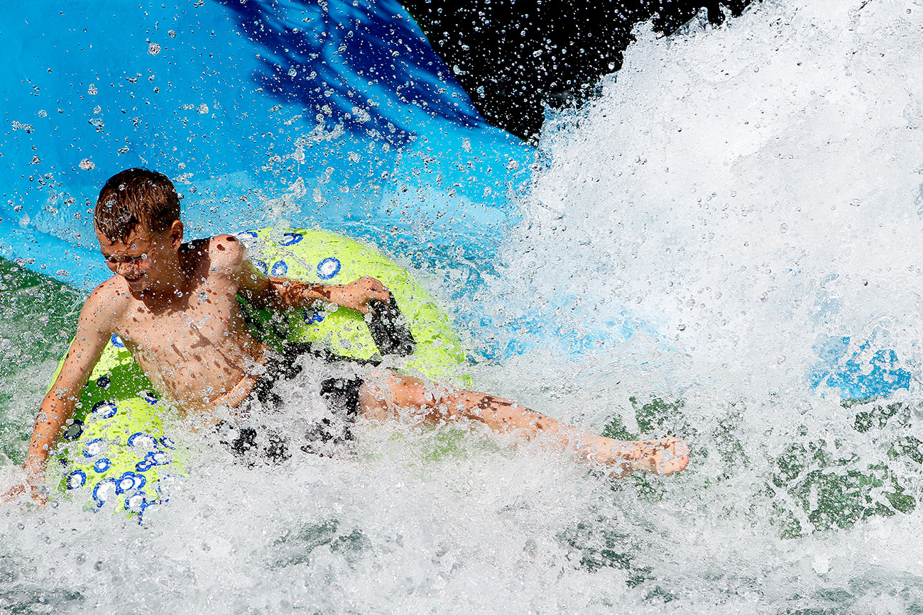 Wild River - Try the wild and fun water slide - Fårup Sommerland