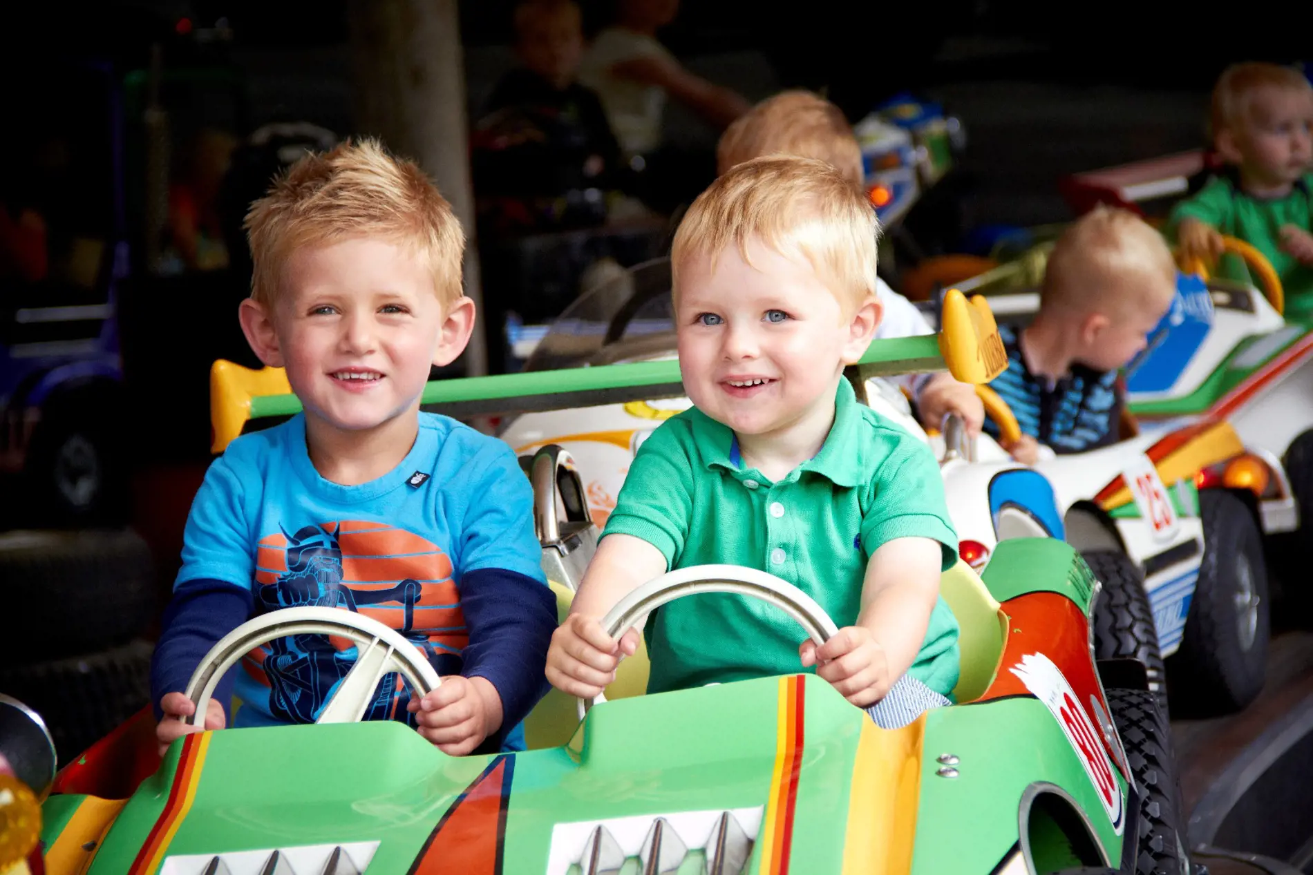 Racing Team - Small race cars for the little ones - Fårup Sommerland